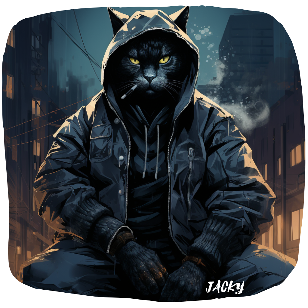 THE BARBARO FAMILY – Gangster Cat