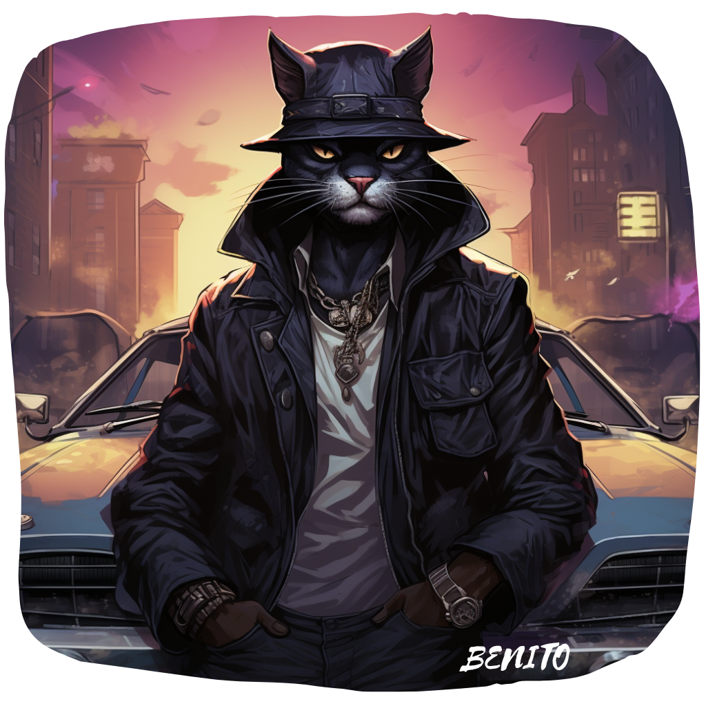 THE BARBARO FAMILY – Gangster Cat