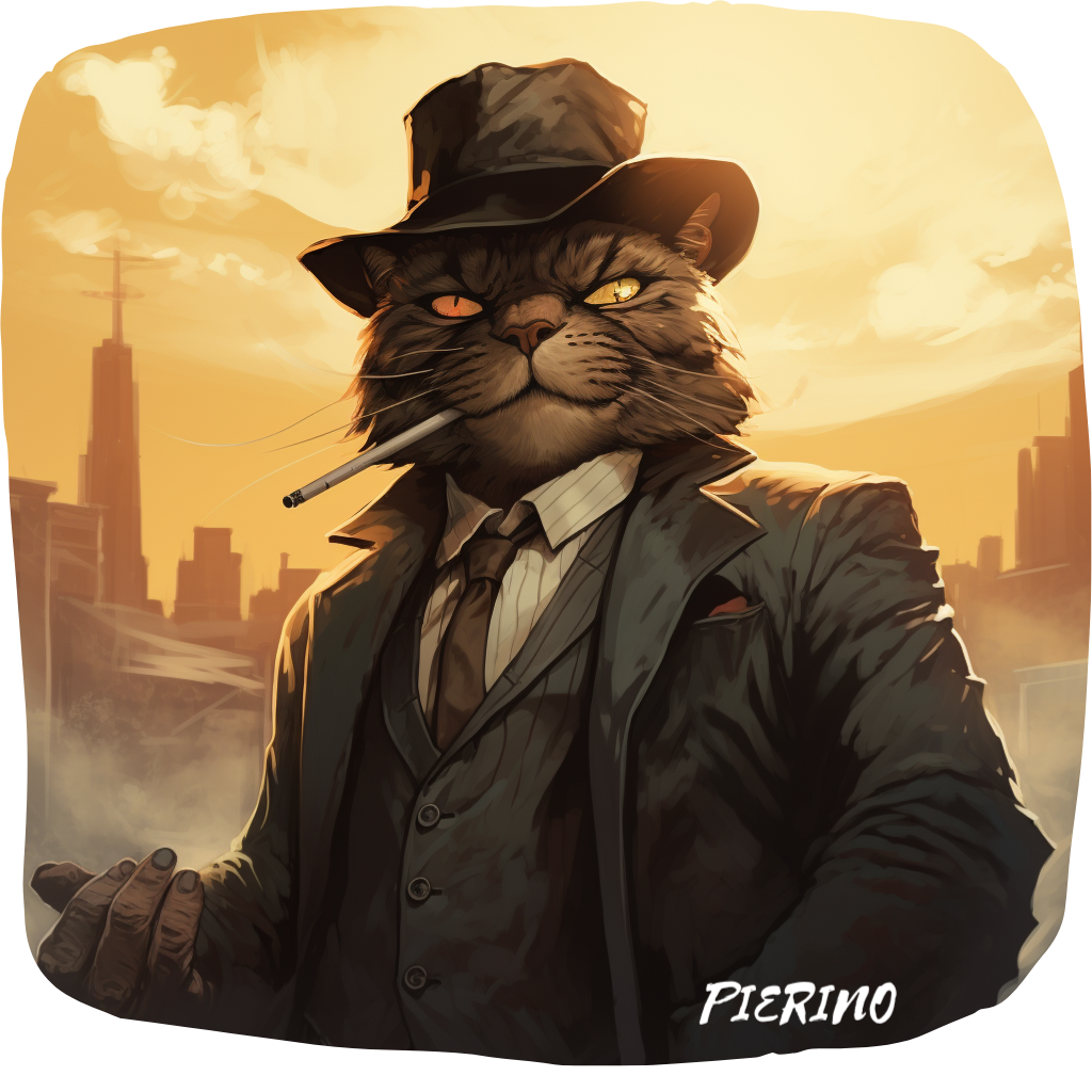 THE BARBARO FAMILY – Gangster Cat