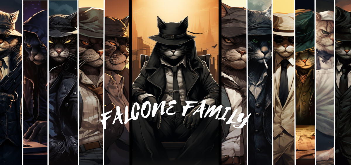 THE FALCONE FAMILY – Gangster Cat