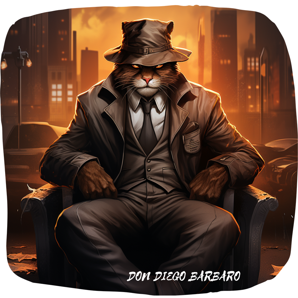 THE BARBARO FAMILY – Gangster Cat