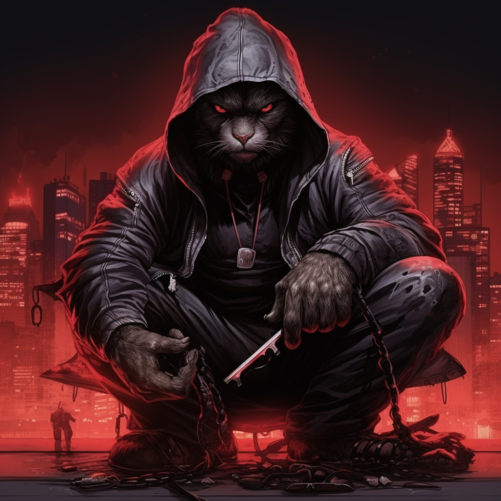 Isaac Story – Gangster Cat