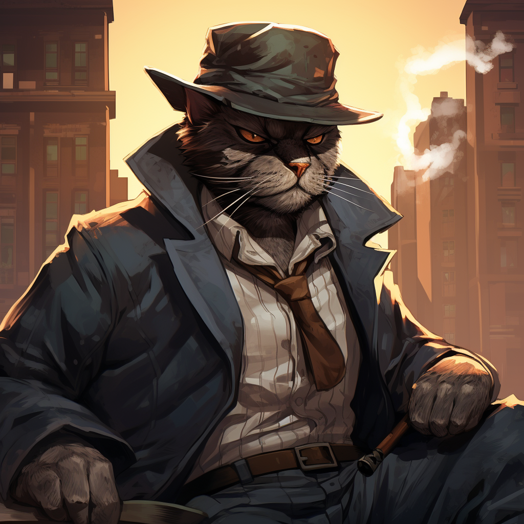 Luca Story – Gangster Cat