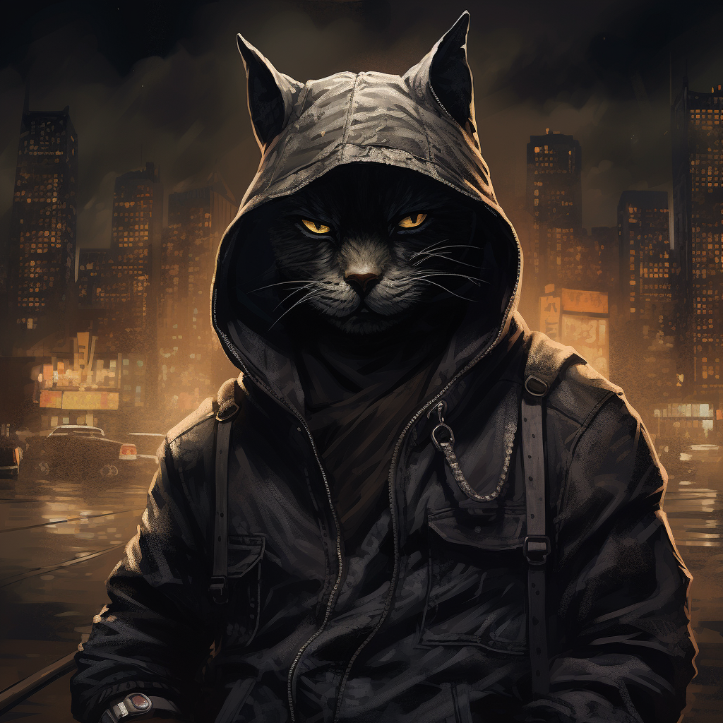 Freddy Story – Gangster Cat